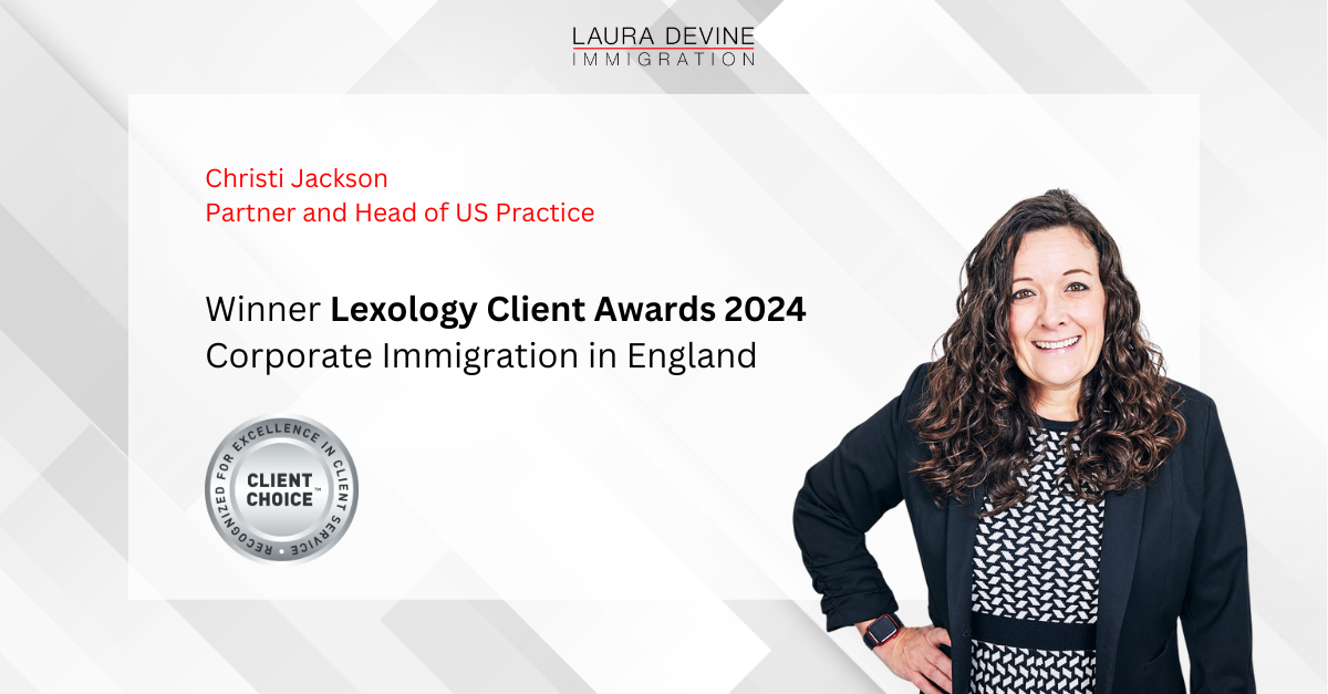 Christi Jackson wins the 2024 Lexology Client Choice Awards for ...