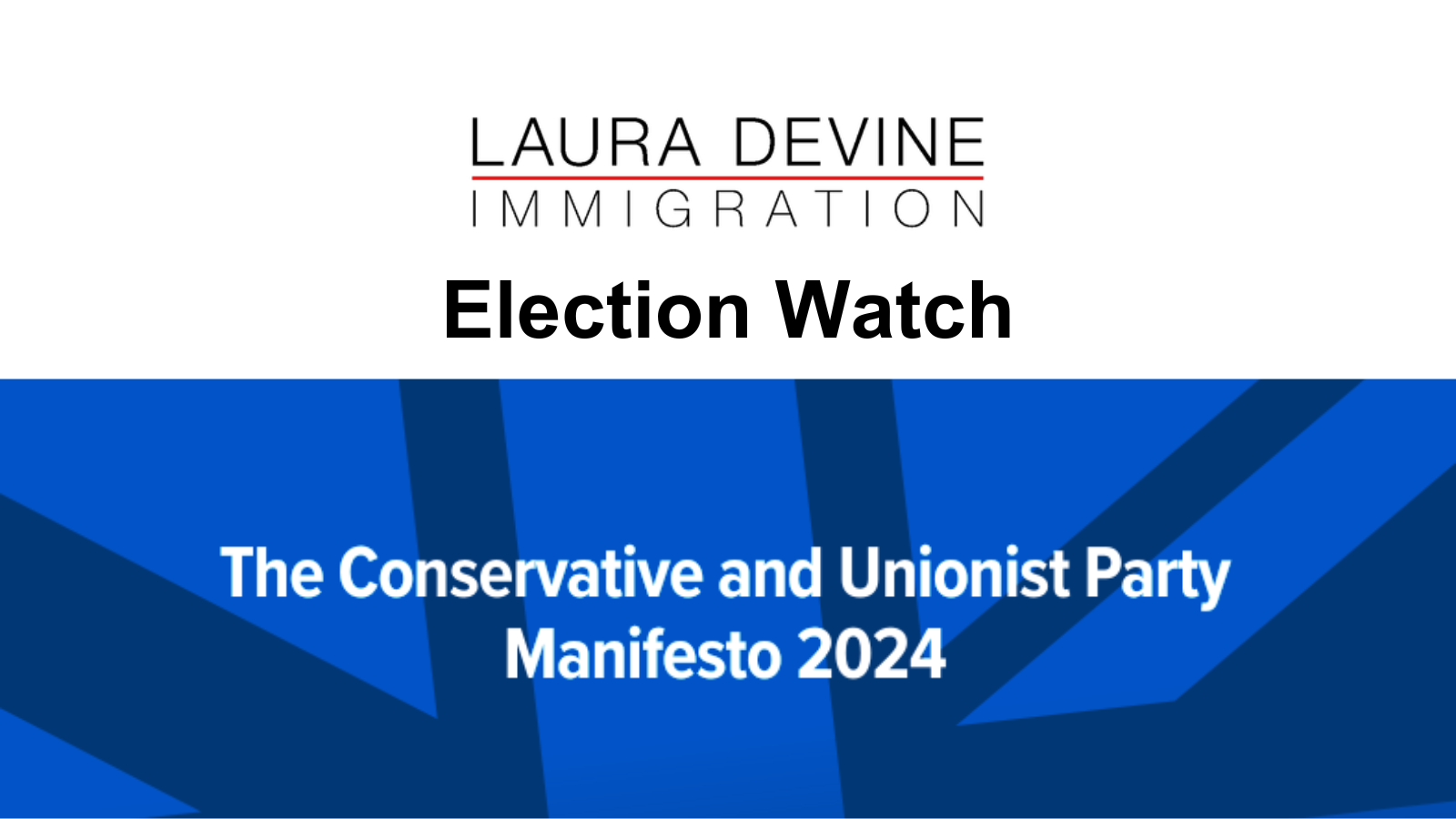 Election Watch: Conservative Party manifesto offers a plan to ‘control ...